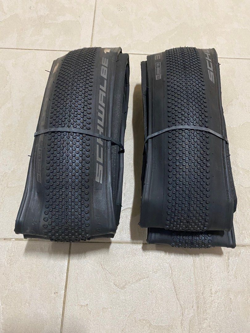 SCHWALBE G-ONE ALLROUND GRAVEL BLACK/ SKIN TIRE - 700X35, Sports ...