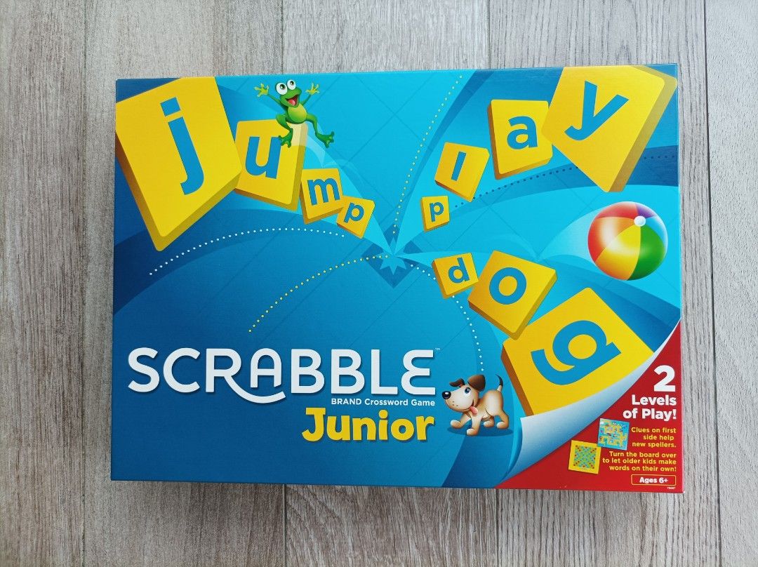 Scrabble Junior, Hobbies & Toys, Toys & Games on Carousell