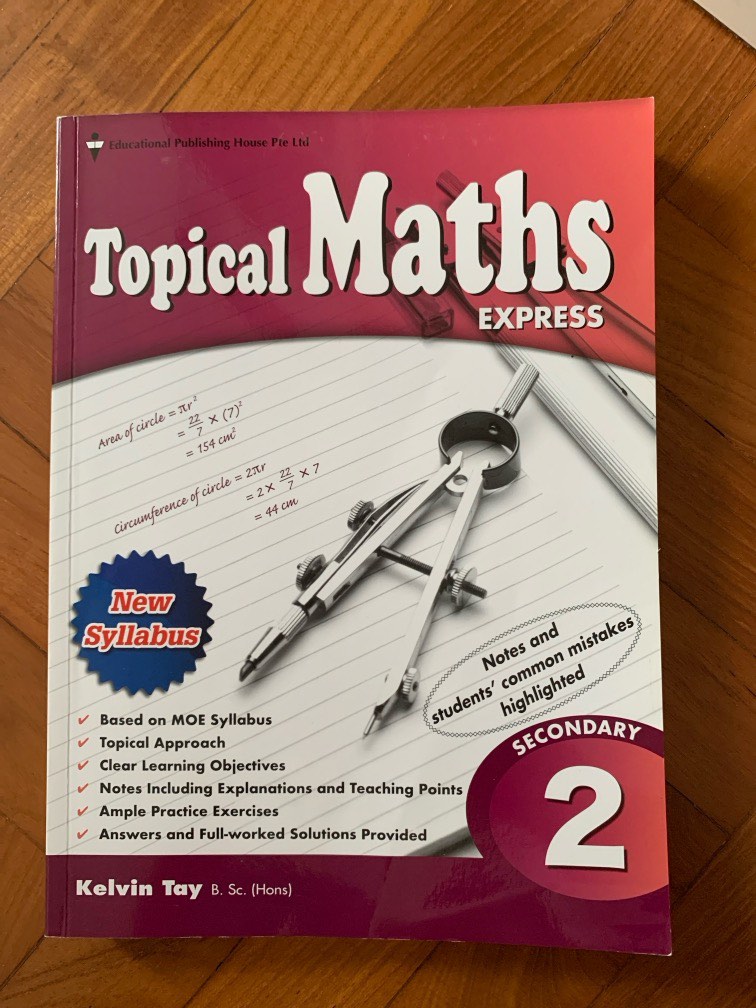 Sec 2 Maths Assessment book Express, Hobbies & Toys, Books & Magazines ...