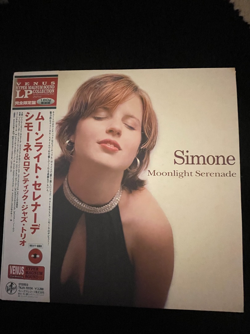 Simone - Moonlight Serenade Japan Press Red LP, Venus Records - TKJV ...