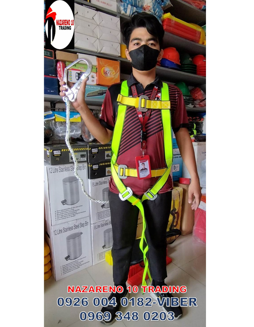 SINGLE HOOK HARNESS SAFETY HARNESS LANYARD, Commercial & Industrial ...