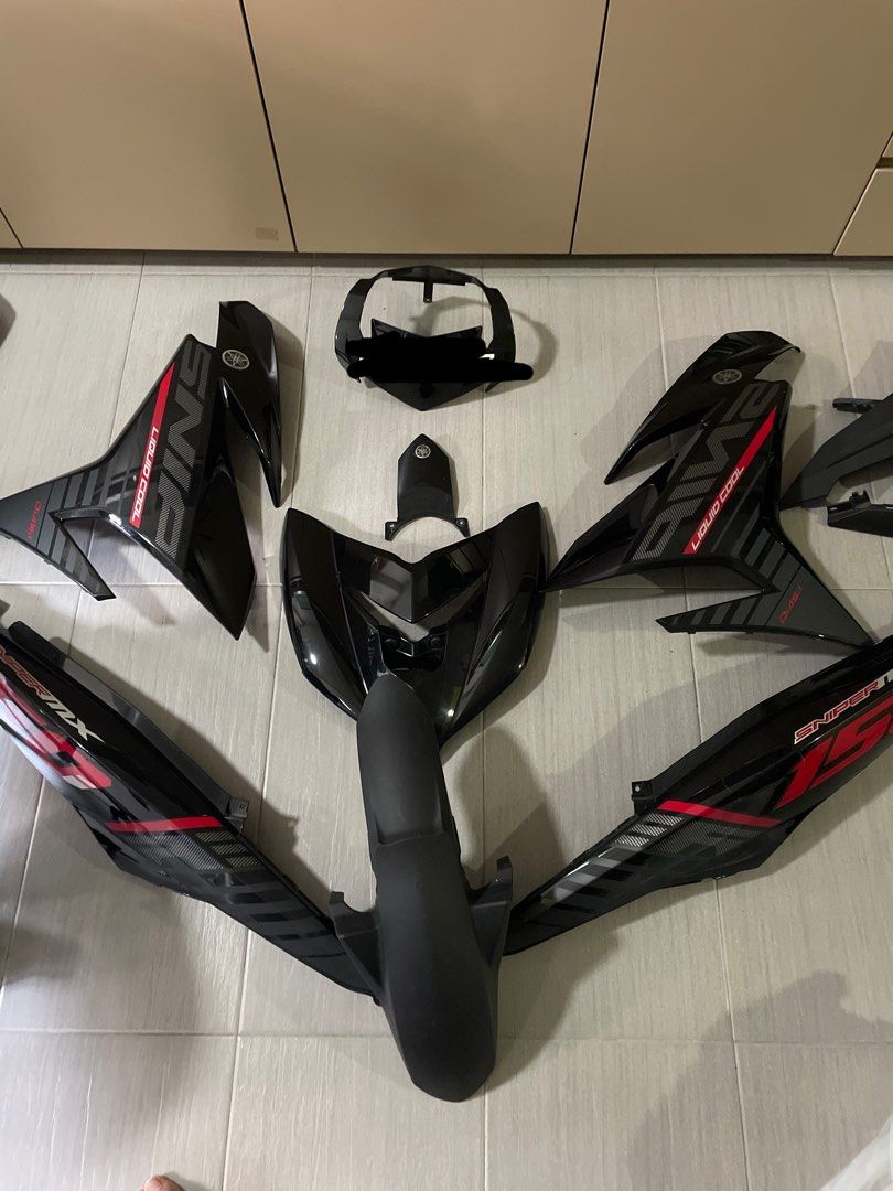 Sniper V1 coverset orimotor, Motorcycles, Motorcycle Accessories on ...