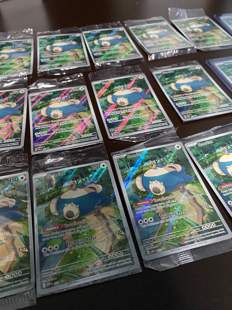 Snorlax ETB Promo Card Scarlet & Violet 151, Hobbies & Toys, Toys ...