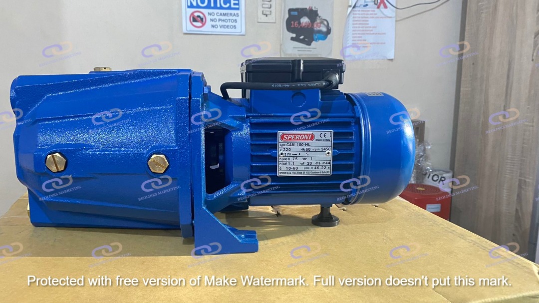 Speroni Jet Shallow Pump, Furniture & Home Living, Home Improvement & Organization, Home ...