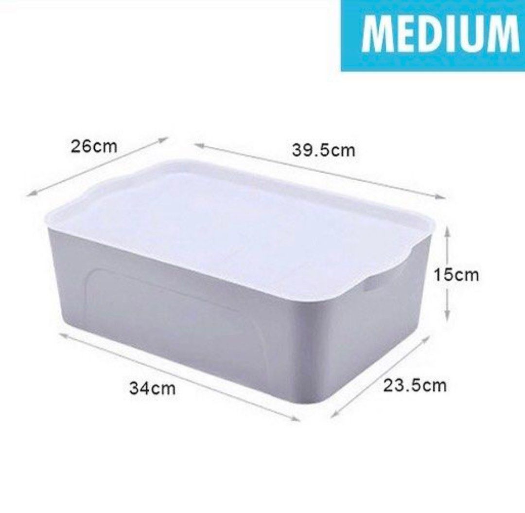 5 Stackable Storage Boxes, Furniture & Home Living, Home Improvement ...