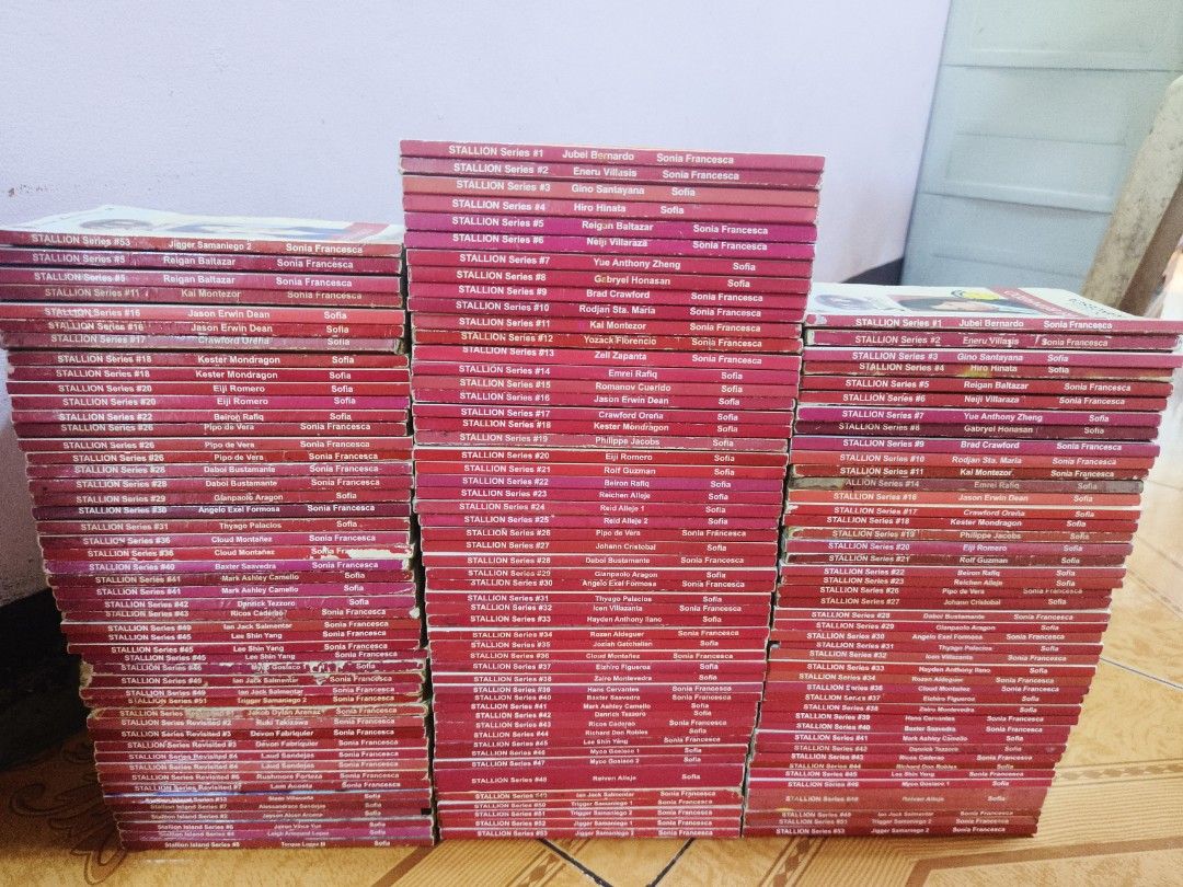 STALLION SERIES COMPLETE SET BOOK 1-53 By: Sonia Francesca & Sofia ...