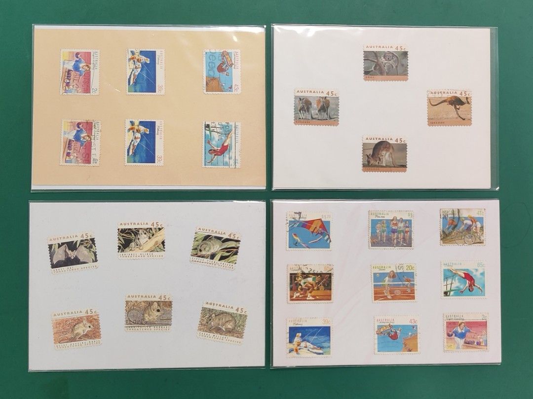 Stamp cards, Hobbies & Toys, Memorabilia & Collectibles, Stamps ...
