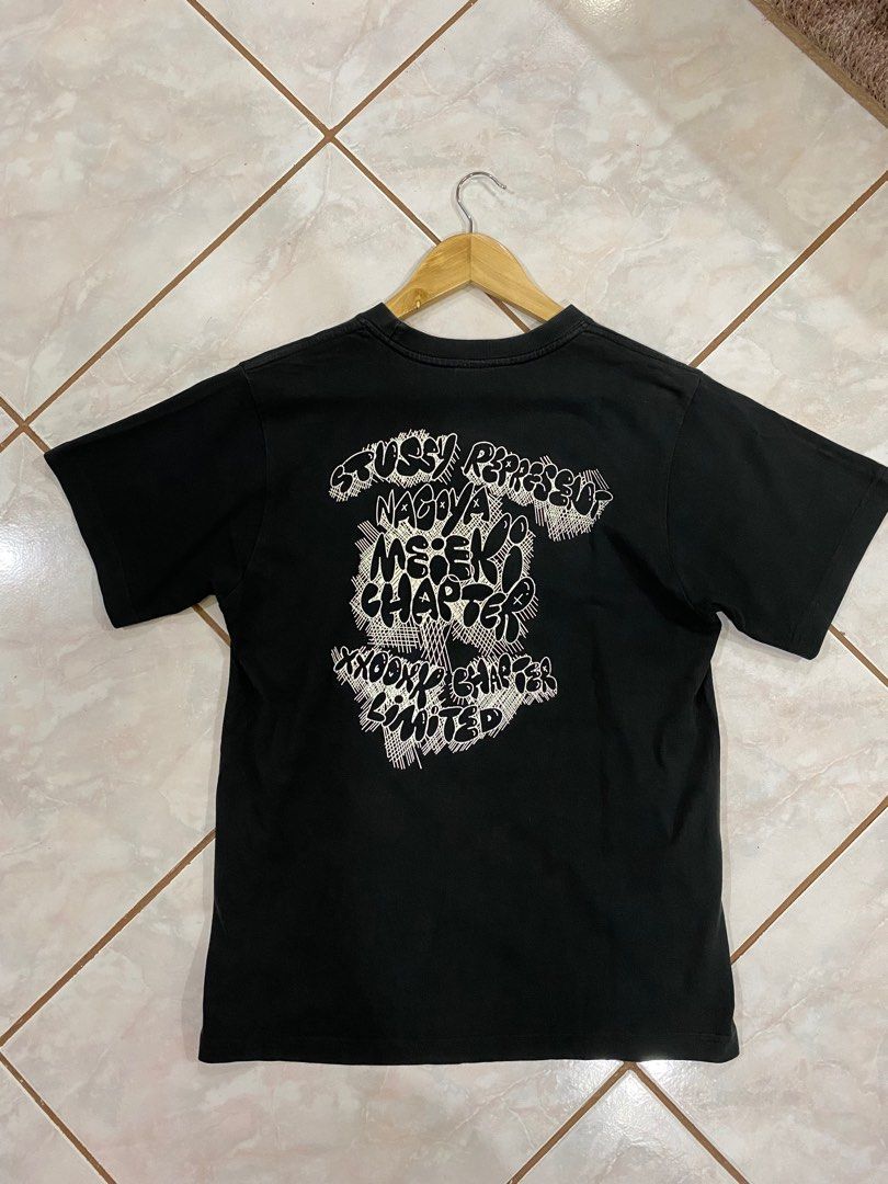 Vintage Stussy Nagoya meiki chapter x Kevin lyons, Men's Fashion, Tops ...