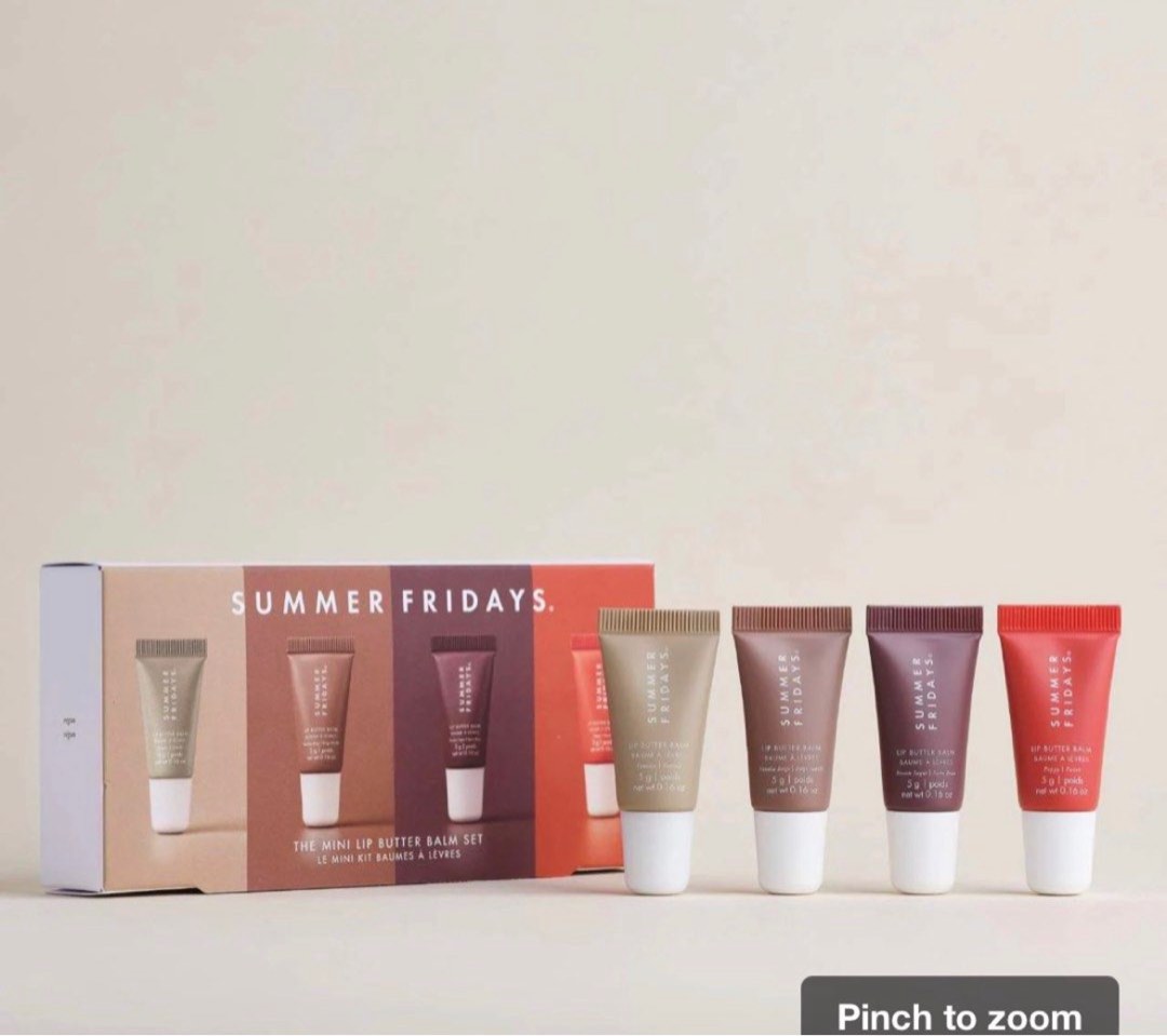 Instock Summer Fridays Mini Lip Butter Balm Limited Edition Set, Beauty ... Instock Summer Fridays Mini Lip Butter Balm Limited Edition Set, Beauty ...