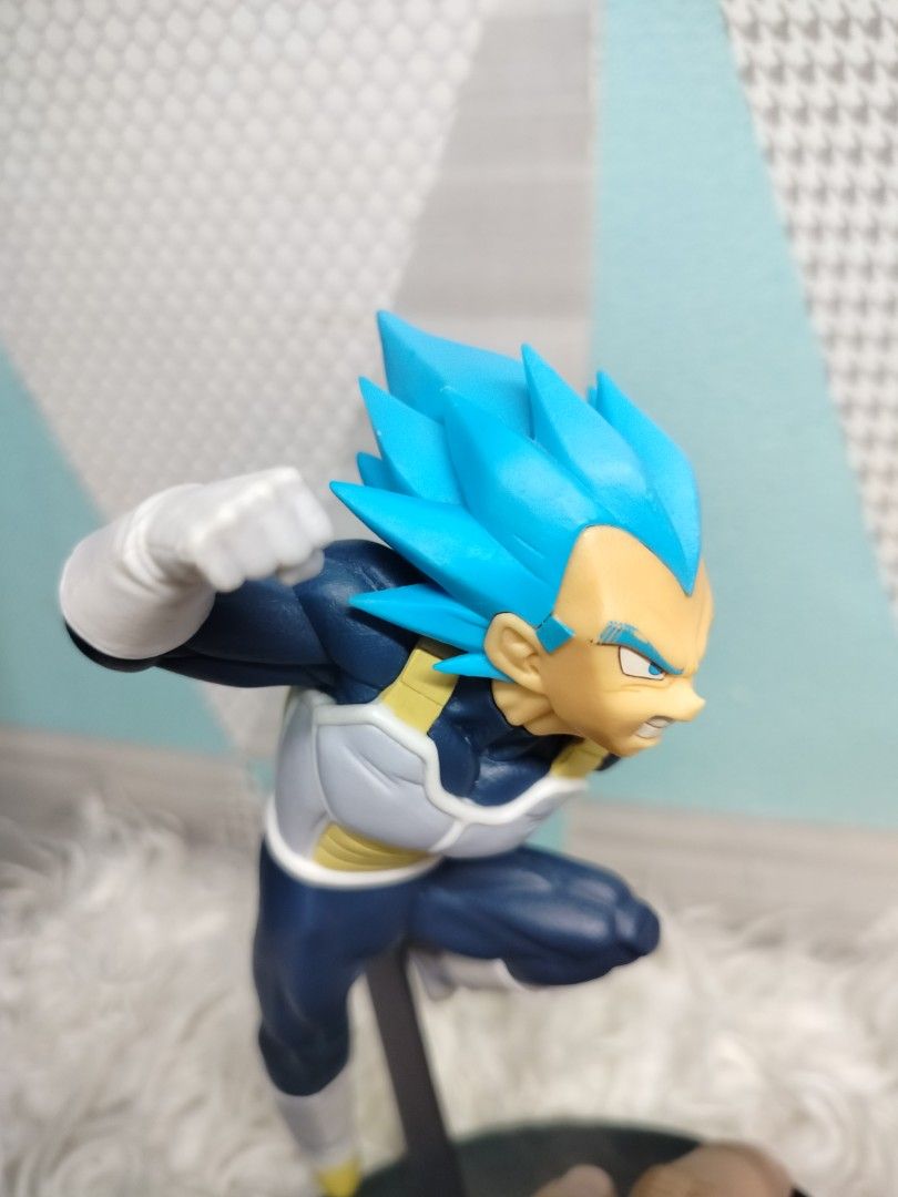 Super Saiyan Blue Vegeta Figure, Hobbies & Toys, Toys & Games on Carousell