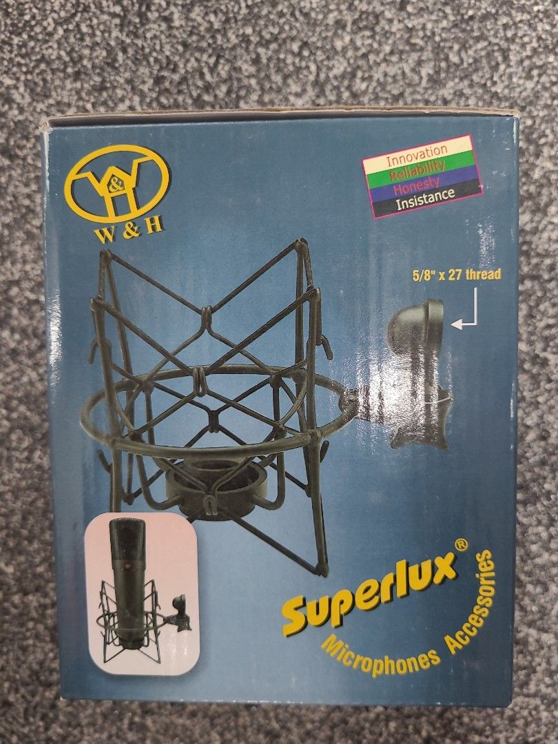 Superlux Microphone Shock Mount, Audio, Microphones on Carousell