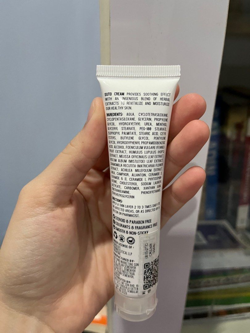 Suto Cream for Itch, Beauty & Personal Care, Bath & Body, Body Care on ...