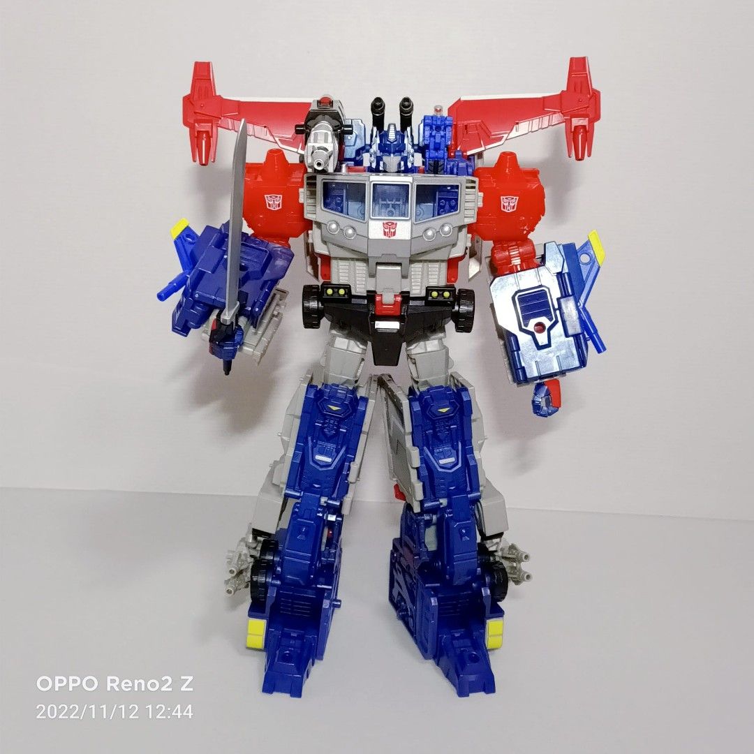 Takara Transformers Legends LG35 Super Ginrai Optimus Prime & Godaomaer ...