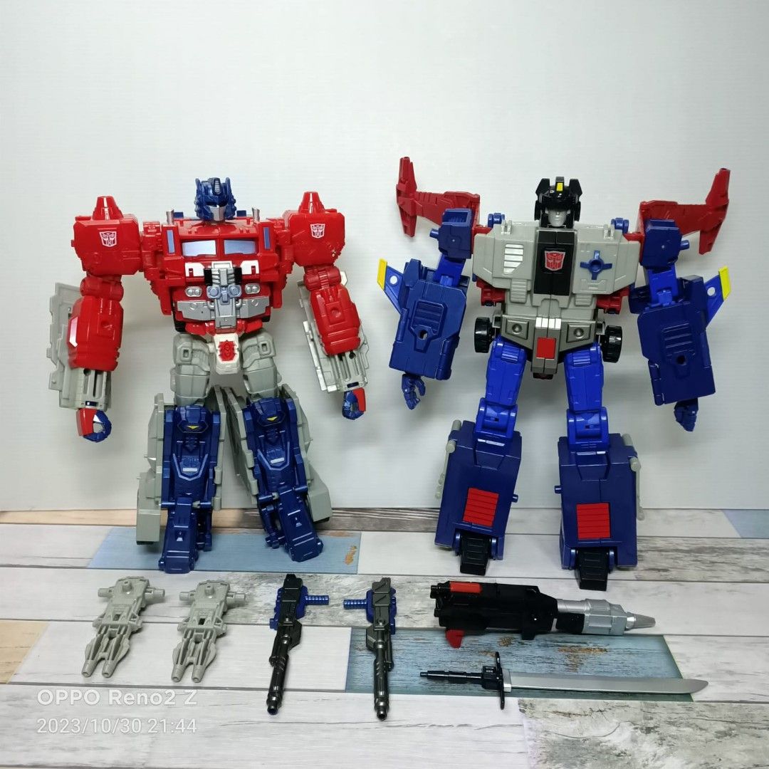 Takara Transformers Legends LG35 Super Ginrai Optimus Prime & Godaomaer ...