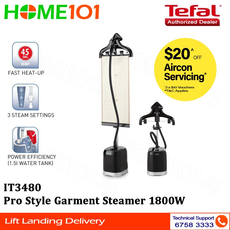 Tefal Pro Style Garment Steamer 1800W IT3480, TV & Home Appliances ...