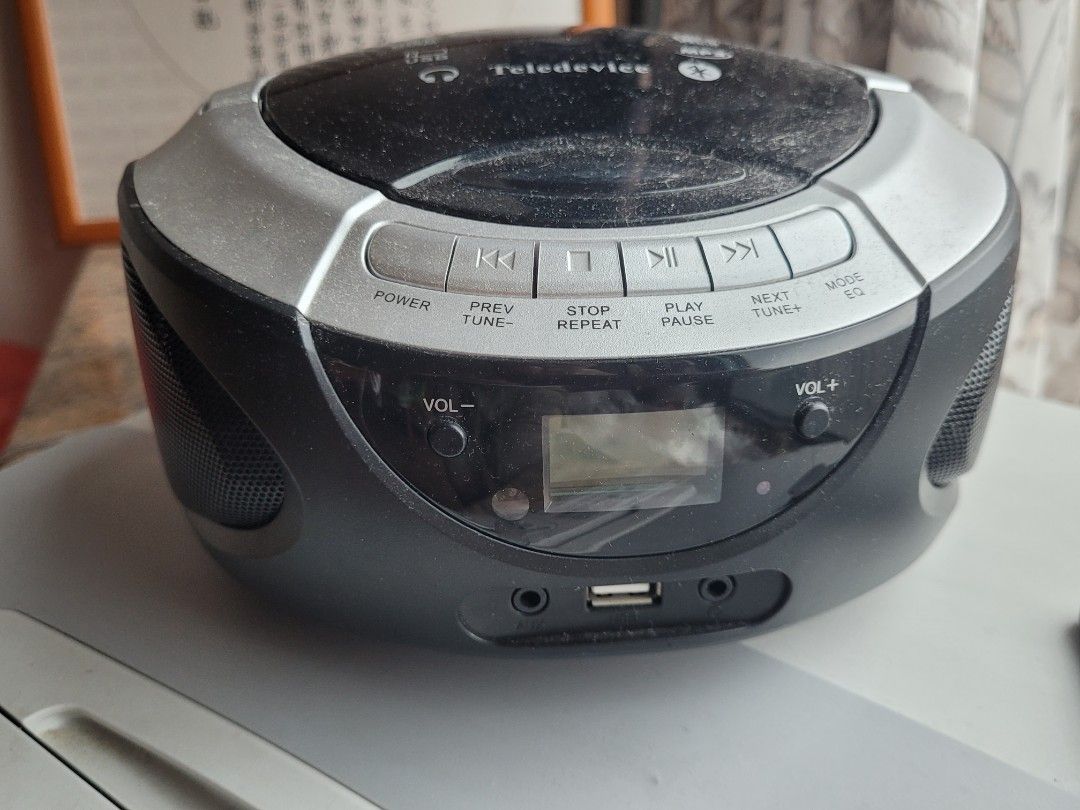 Teledevice CD player, 音響器材, 音樂播放裝置 MP3及CD Player - Carousell