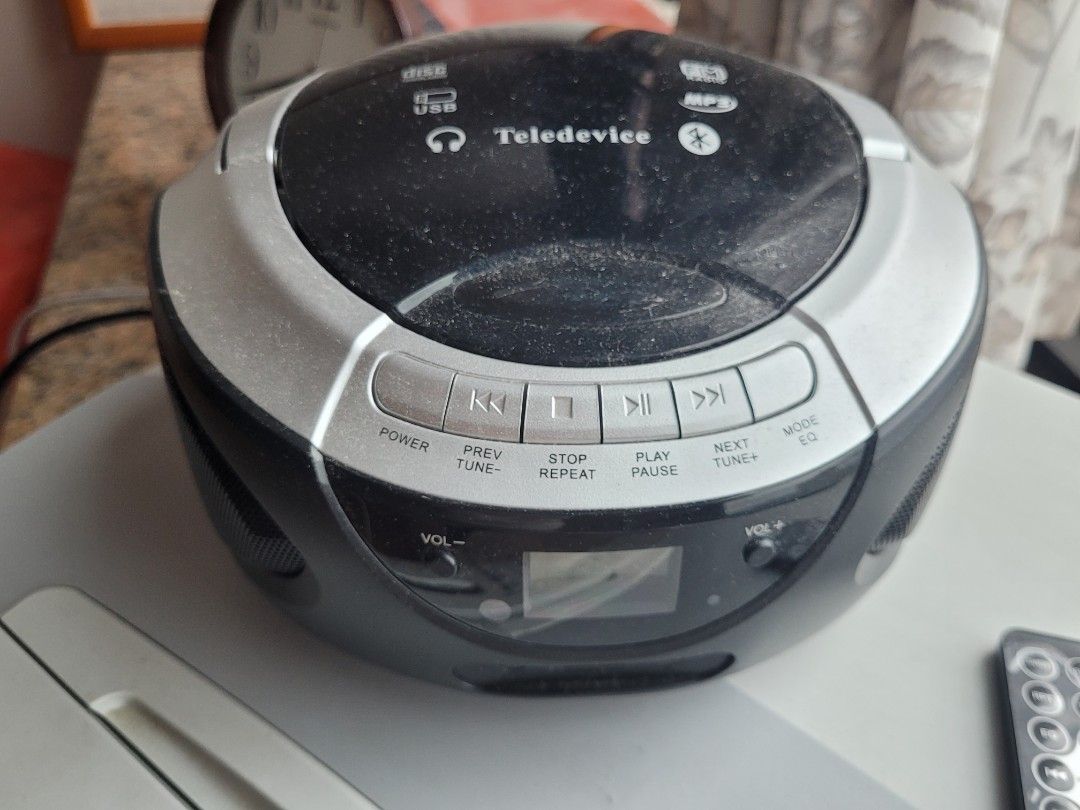 Teledevice CD player, 音響器材, 音樂播放裝置 MP3及CD Player - Carousell