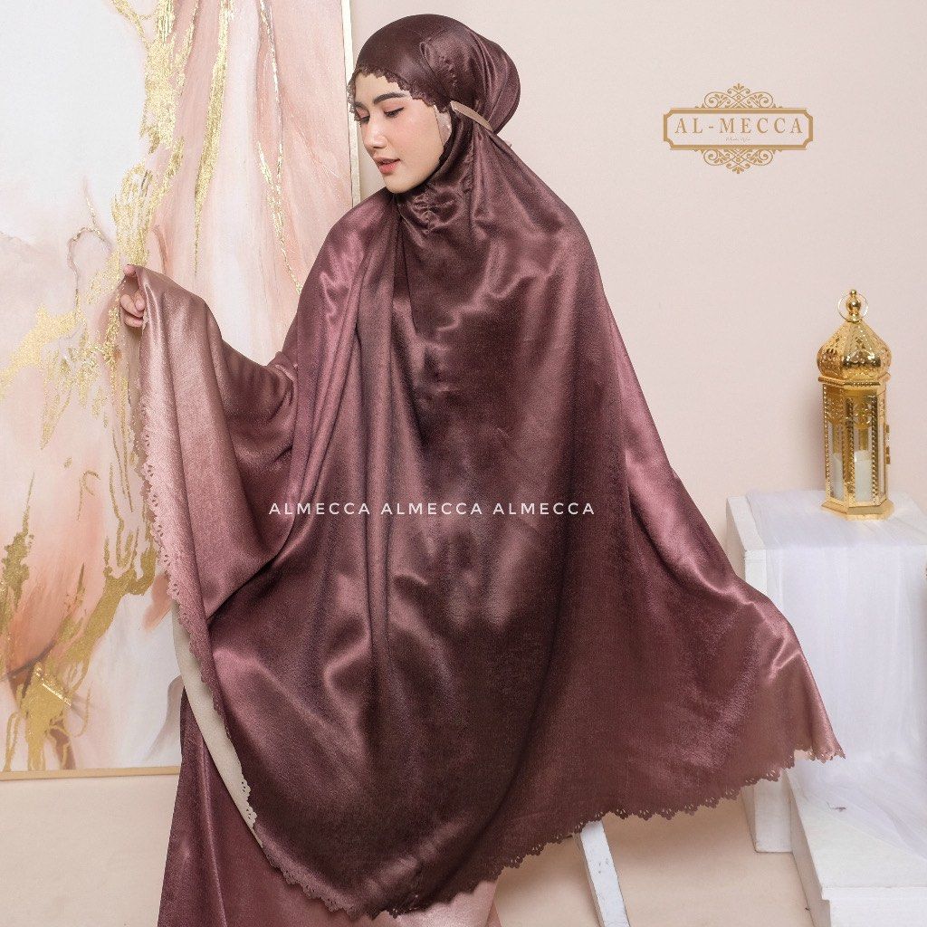 Telekung premium santori, Women's Fashion, Muslimah Fashion, Prayer ...