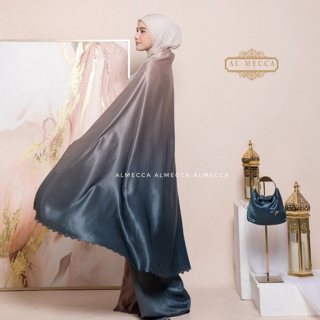 Telekung premium santori, Women's Fashion, Muslimah Fashion, Prayer ...