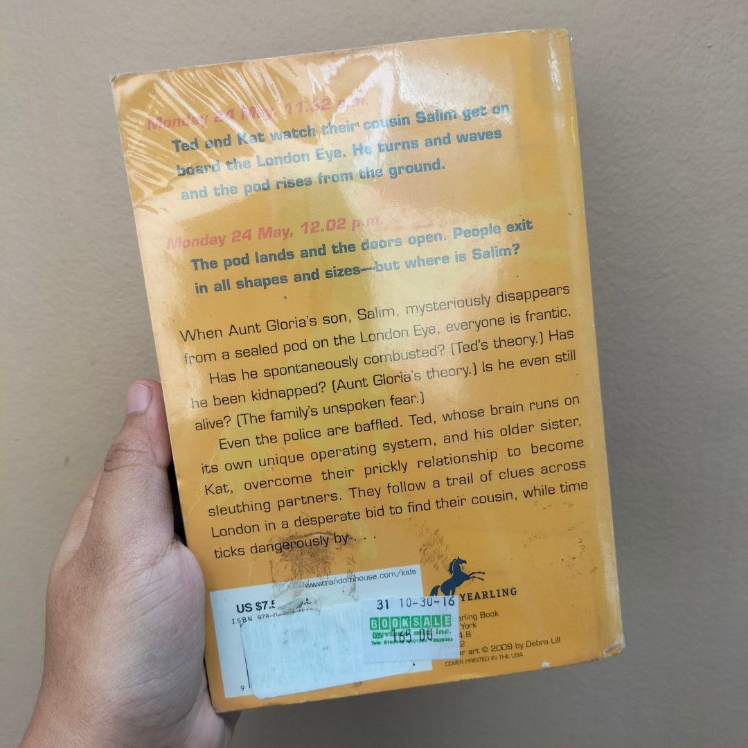 THE LONDON EYE MYSTERY by Siobhan Dowd, Hobbies & Toys, Books ...