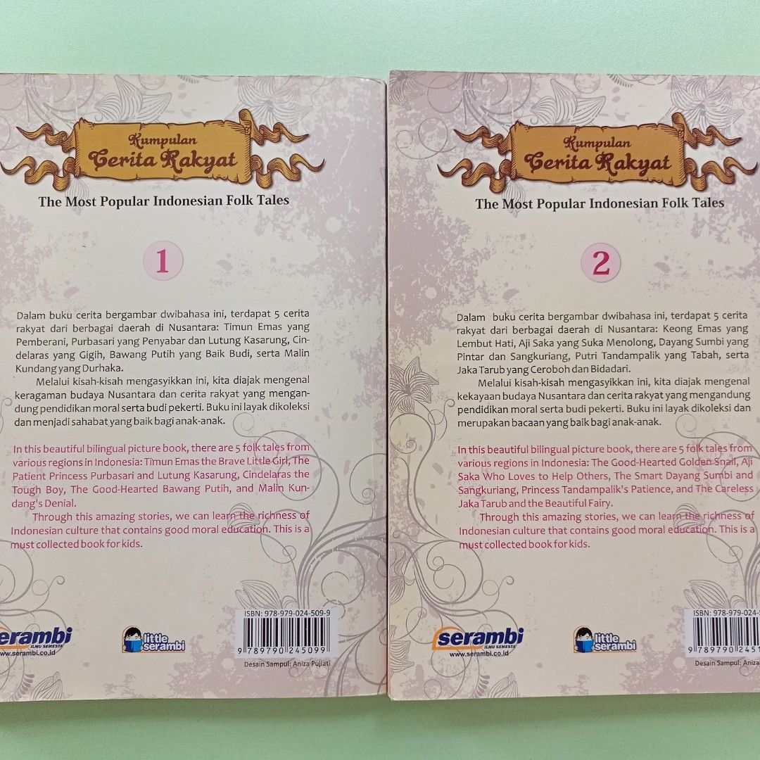 The Most Popular Indonesian Folk Tales [bilingual children's story ...