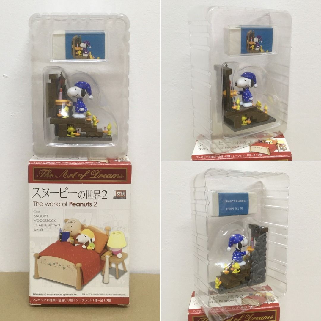 The World of Peanuts 2 - The Art of Dreams - IN THE NIGHT ~Blue Version~ Snoopy & Woodstocks ...