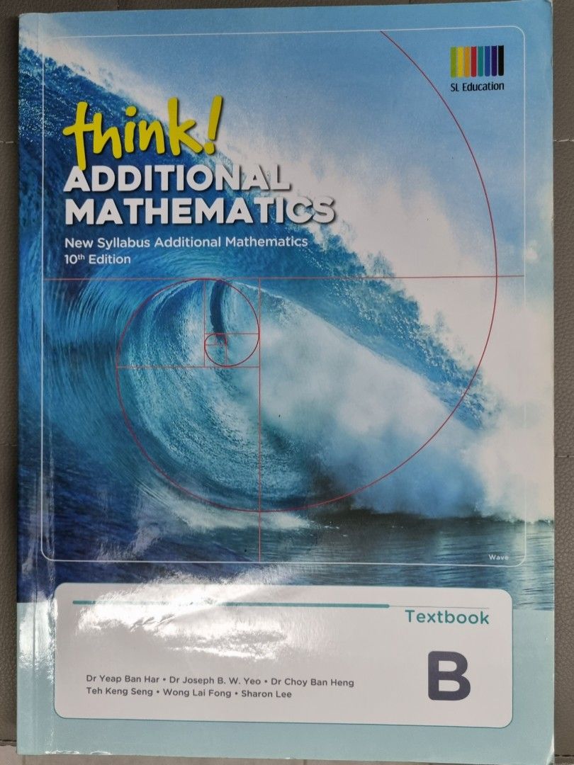 Think Additional Mathematics book B, Hobbies & Toys, Books & Magazines ...
