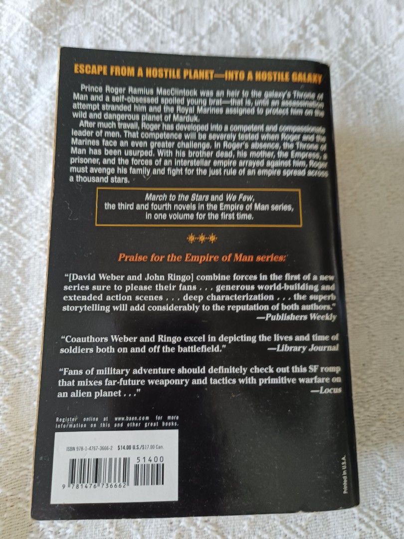 Throne of Stars / David Weber / John Ringo, Hobbies & Toys, Books ...