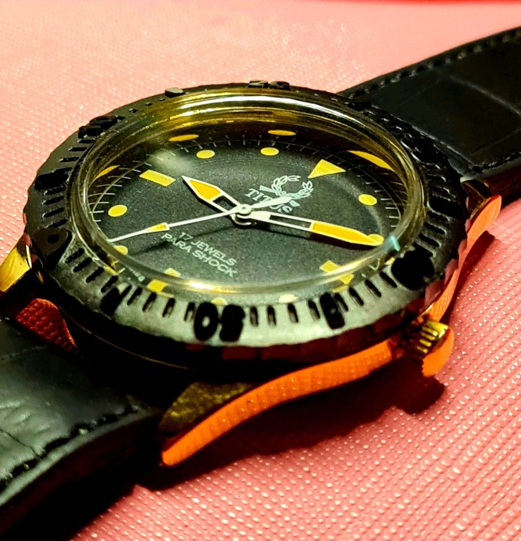 #Titus Watch - Rare & Beautiful - 17 Jewels Parashock - Swiss Made, Men ...
