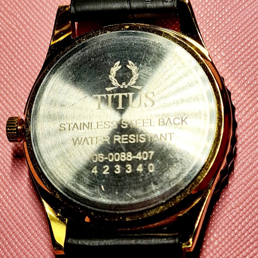 #Titus Watch - Rare & Beautiful - 17 Jewels Parashock - Swiss Made, Men ...