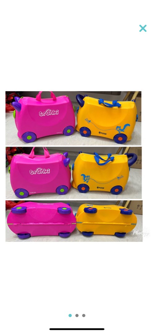 Trunki Ride on suitcase, Hobbies & Toys, Travel, Travel Essentials ...