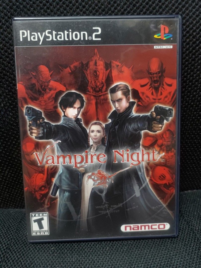 Vampire Night Namco Sony PlayStation 2 PS2 Game, Video Gaming, Video ...