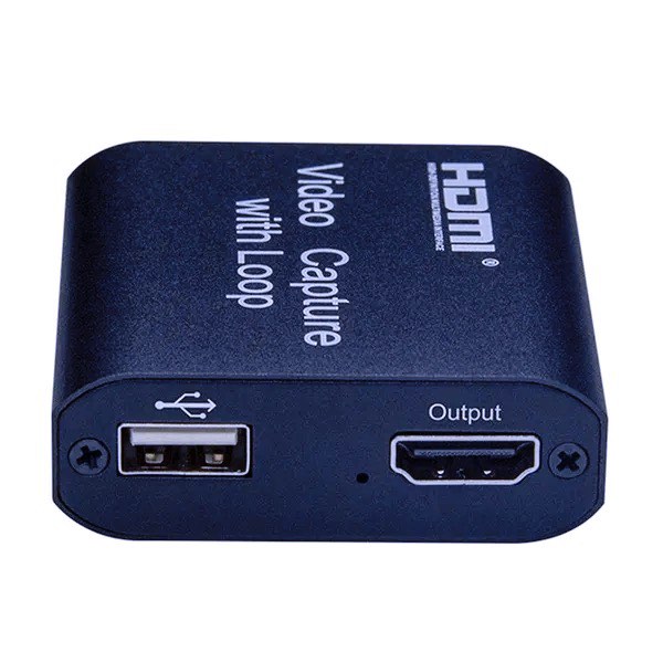 Video HDMI Capture Card with Loop Out, 4K HD 1080P USB 2.0 Capture Card ...