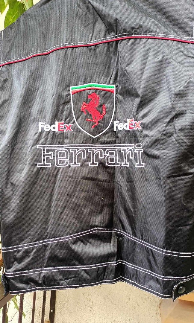Vintage Ferrari Racing Jacket, Men's Fashion, Coats, Jackets and ...
