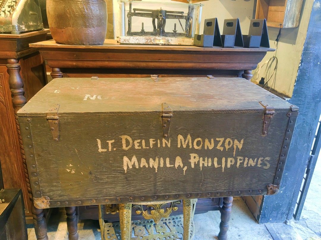 Vintage Philippine Armi Manila PI Baul Ammo Box, Hobbies & Toys ...