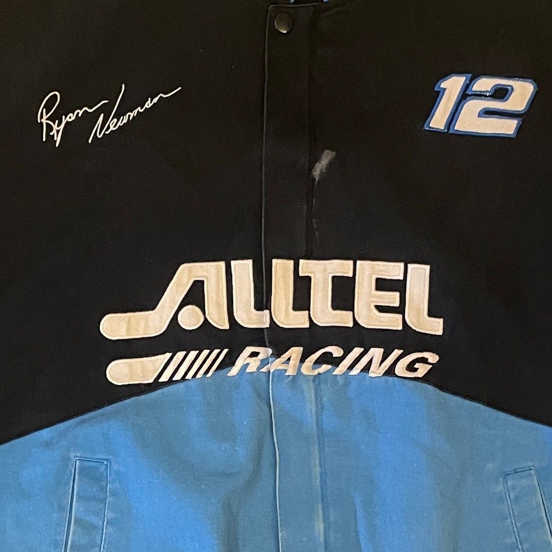 Vintage Ryan Newman Winston Cup Series Alltel Racing Nascar Jacket, Men ...