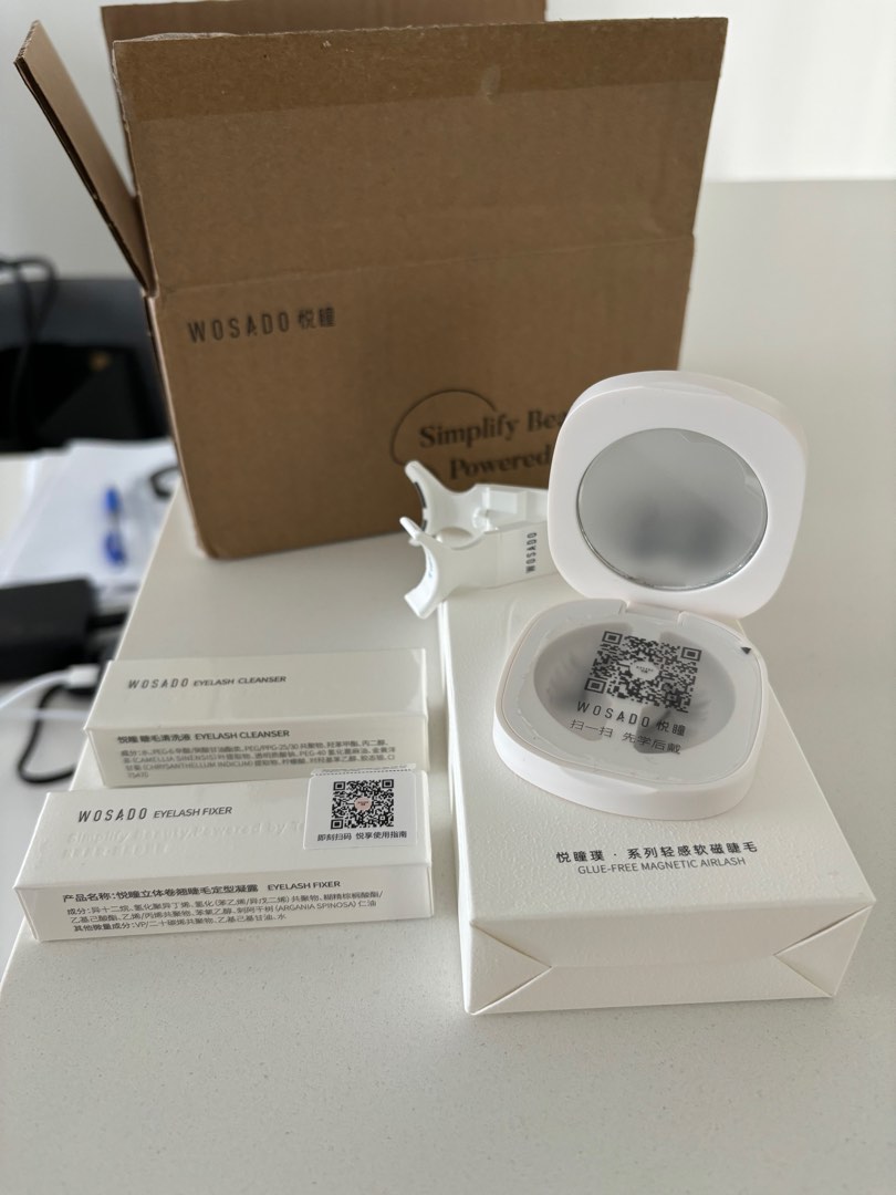 Wasado manegtic eyelash silky black, Beauty & Personal Care, Face ...