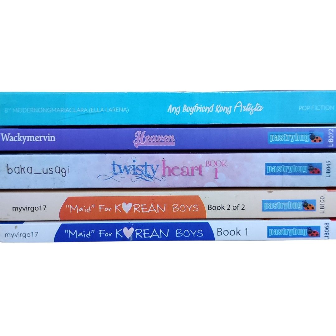 (WATTPAD BOOK BUNDLE) Ang Boyfriend Kong Artista, Heaven, Twisty Heart ...