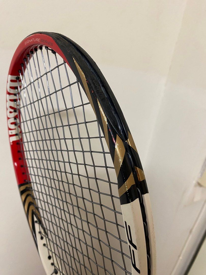 Wilson BLX Pro Staff Six.One 100 Tennis Racket, Sports Equipment ...