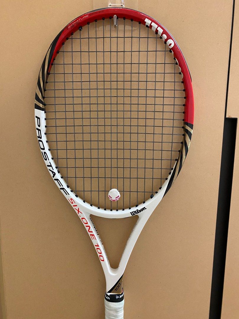 Wilson BLX Pro Staff Six.One 100 Tennis Racket, Sports Equipment ...