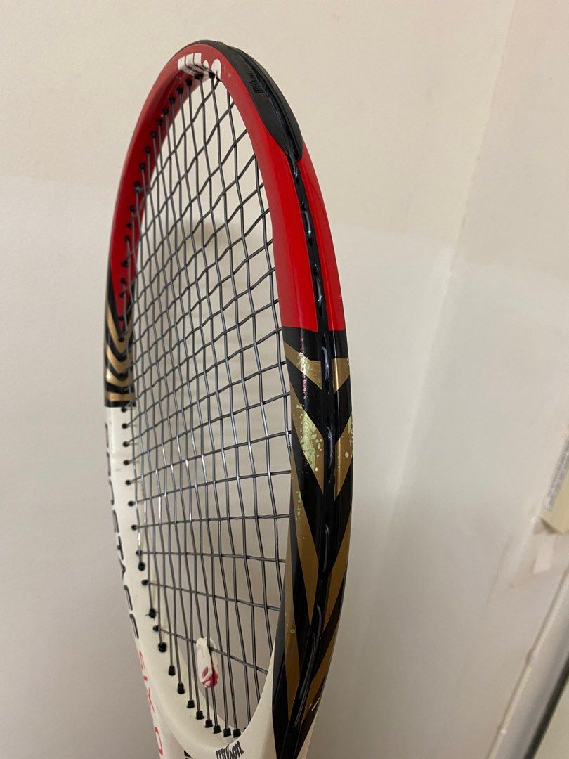 Wilson BLX Pro Staff Six.One 100 Tennis Racket, Sports Equipment ...