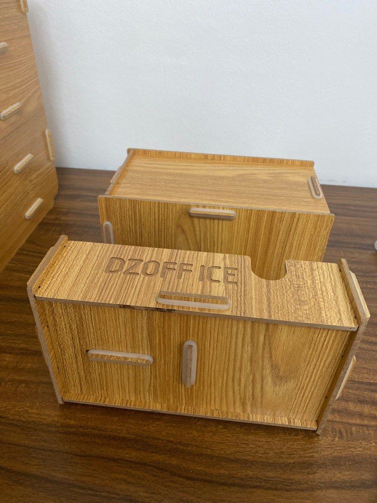 Buy 1 free 2! Wooden Crates Multi-layer a4 file archive shelf ...