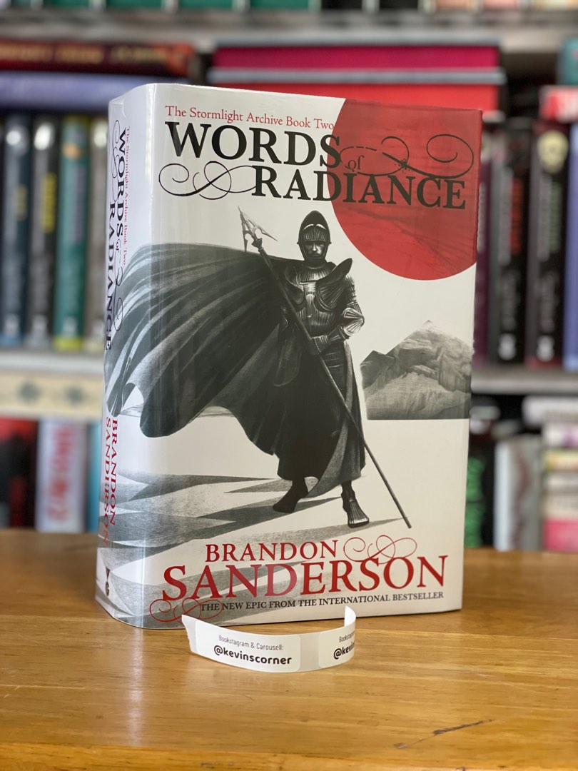 Words of Radiance UK HB by Brandon Sanderson, Hobbies & Toys, Books ...
