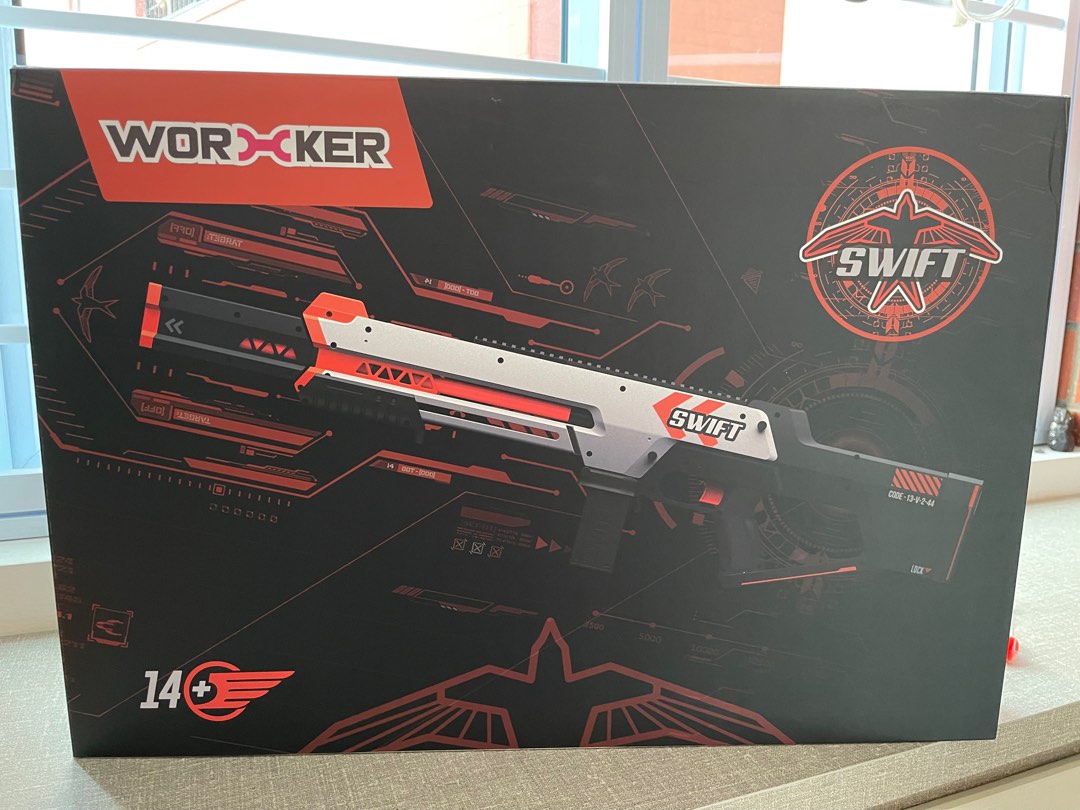 Worker Swift Blaster, Hobbies & Toys, Toys & Games on Carousell