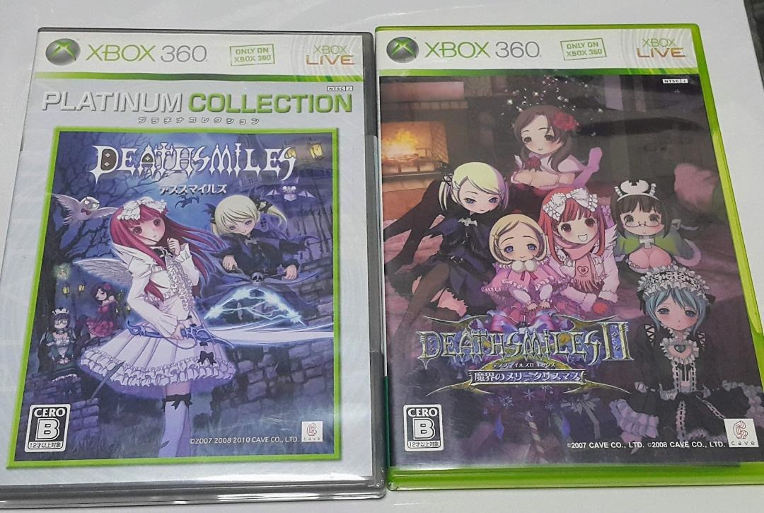 Xbox 360 DeathSmiles 死亡微笑 1 及2 碟新淨 (即日交收) 面交 MTR Sham Shui Po Station ...