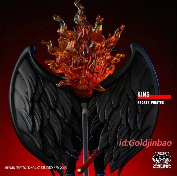 YZ Studio One Piece King Resin Painted Statue Beasts Kaido Pirates WCF ...