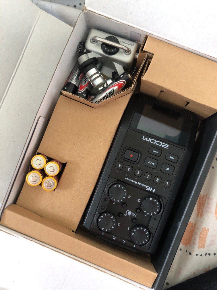 Zoom H6 Handy Recorder + Stereo Shotgun Mic, Audio, Voice Recorders on ...