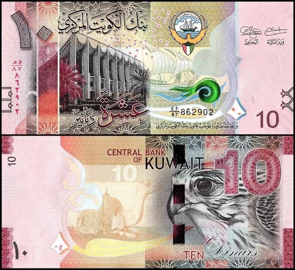 10 Kuwaiti Dinar, Hobbies & Toys, Memorabilia & Collectibles, Currency ...