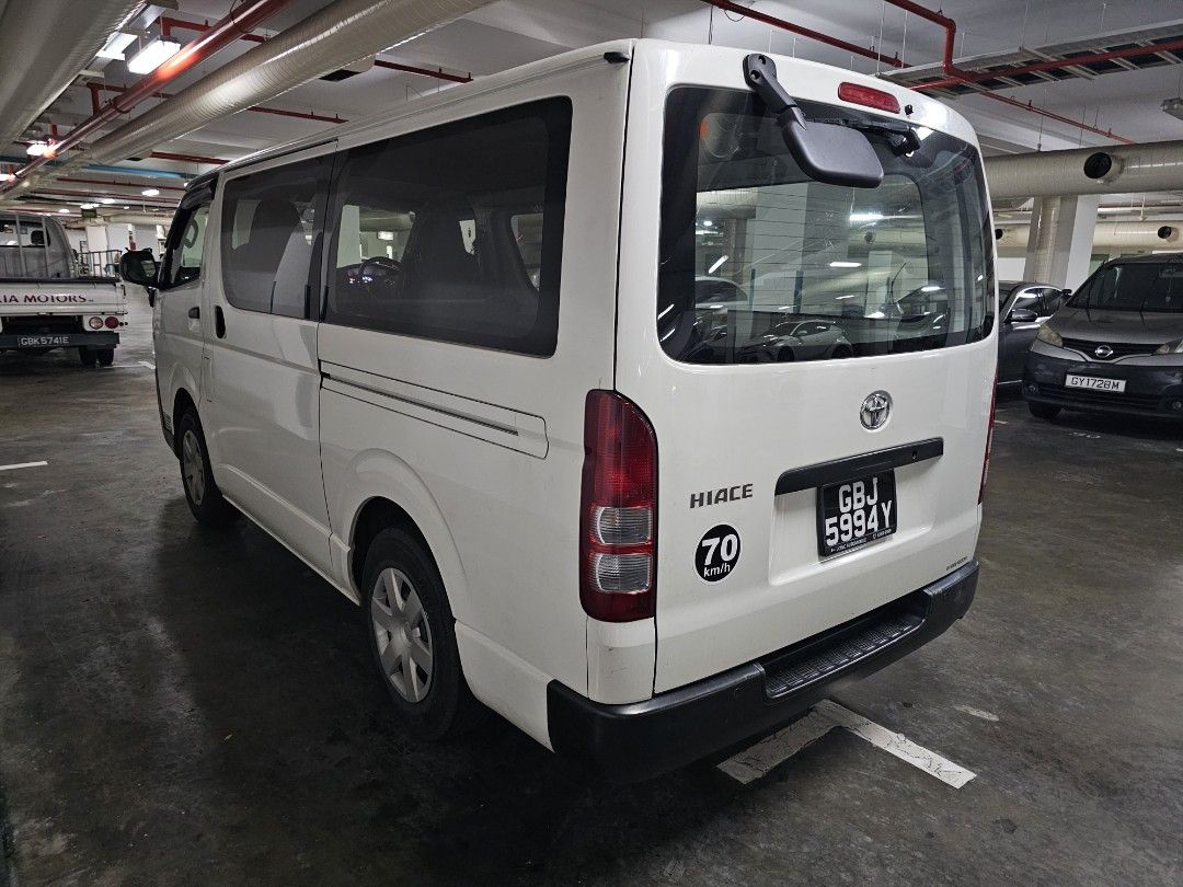$1.5k monthly Toyota Hiace 2.8a 5 Dr diesel, Cars, Commercial Vehicles ...