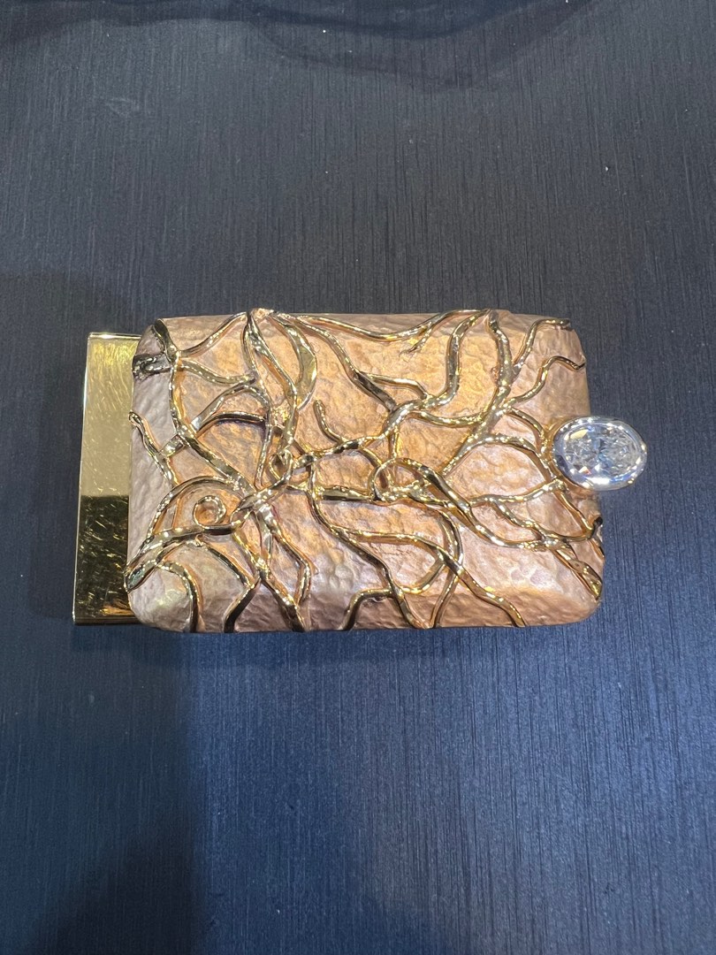 18k Gold Buckle with Diamond, Men's Fashion, Watches & Accessories ...